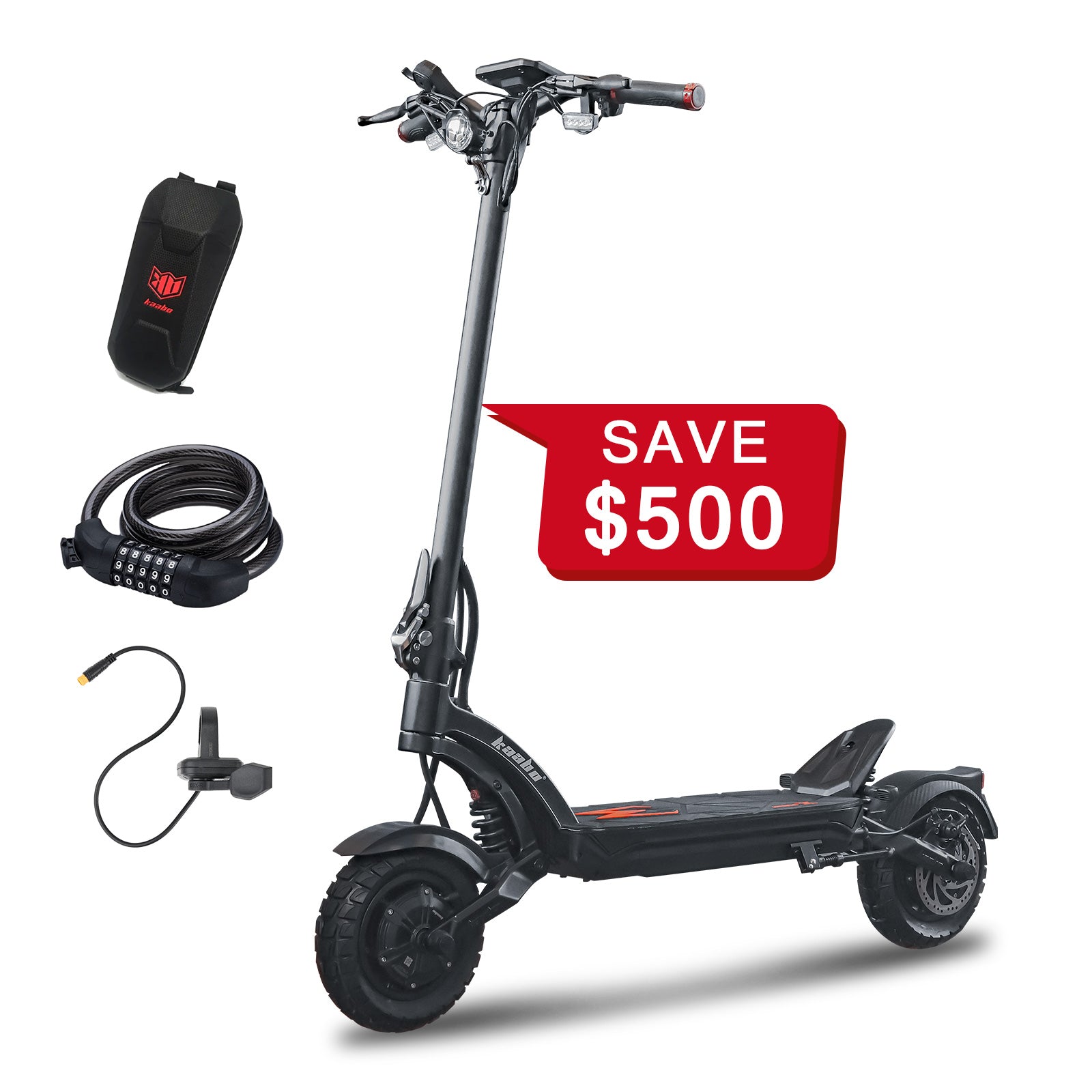 Kaabo Mantis 8 2024 Dual Motor | 2X 500W Foldable Electric Scooter ...