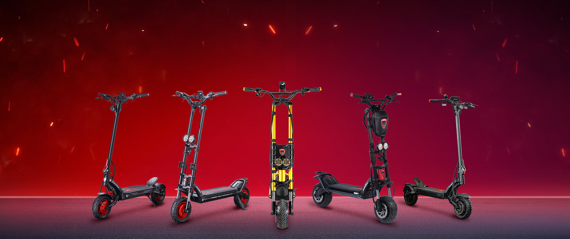 Shop Mantis & Wolf Dual Motor E-Scooter | Kaabo USA Electric Scooter